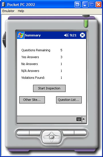 PDA Application Walkthrough - kylecordes.com